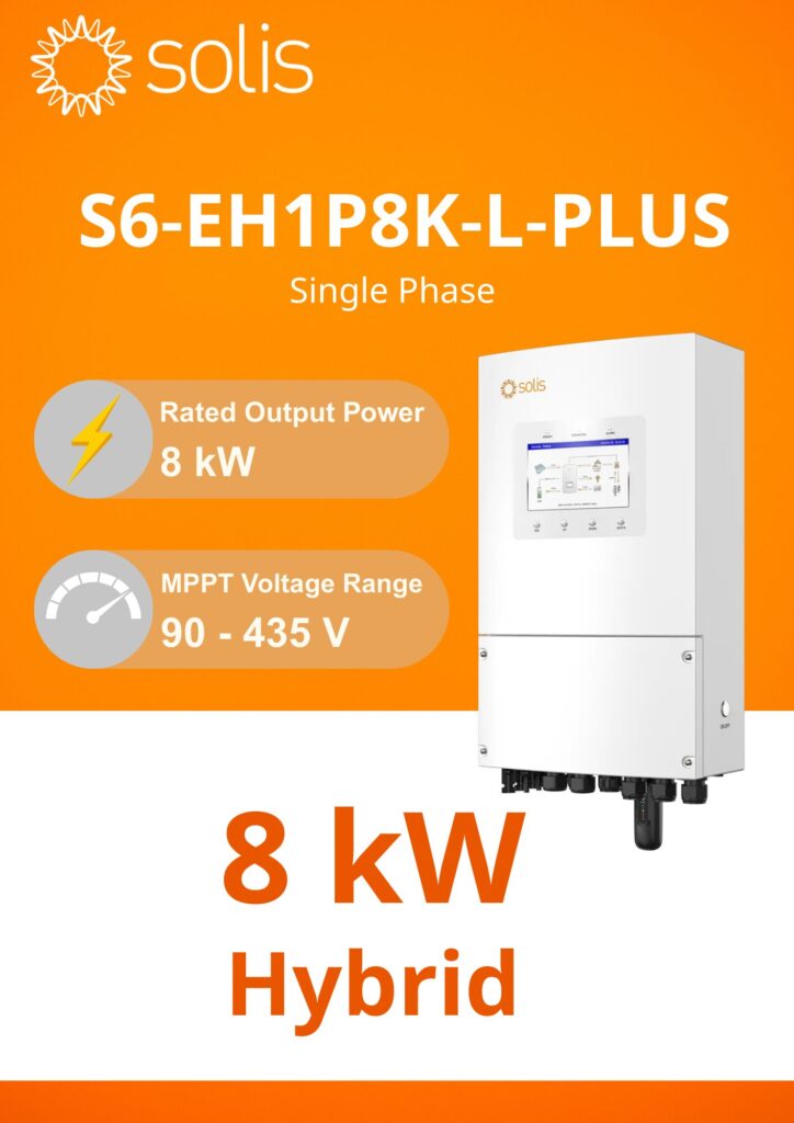 Solis Inverter 8kW Hybrid – Vastness Group Management